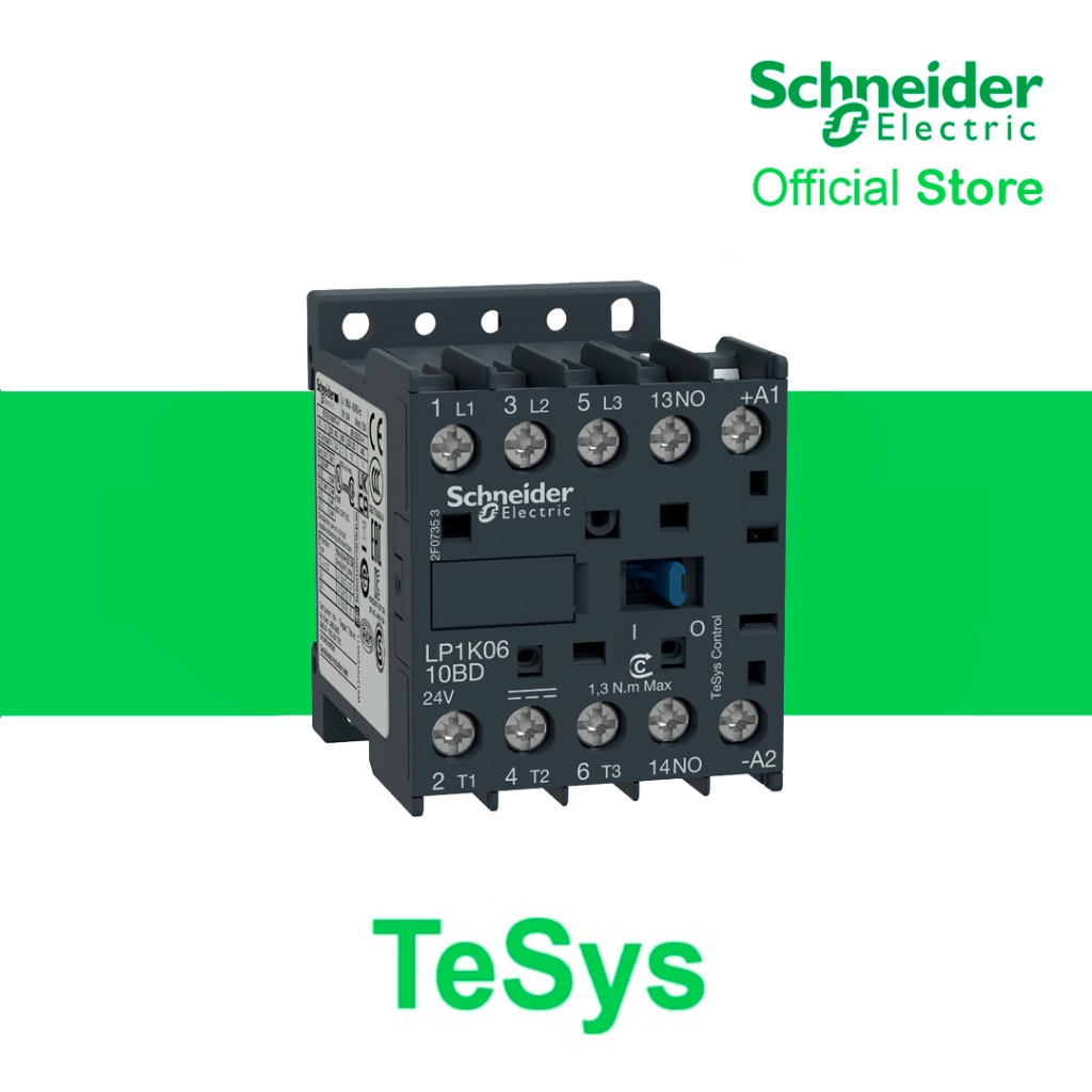 Tesys K Contactor 3P(3NO)AC-3 440V 6A 24VDC Coil | Shopee Malaysia