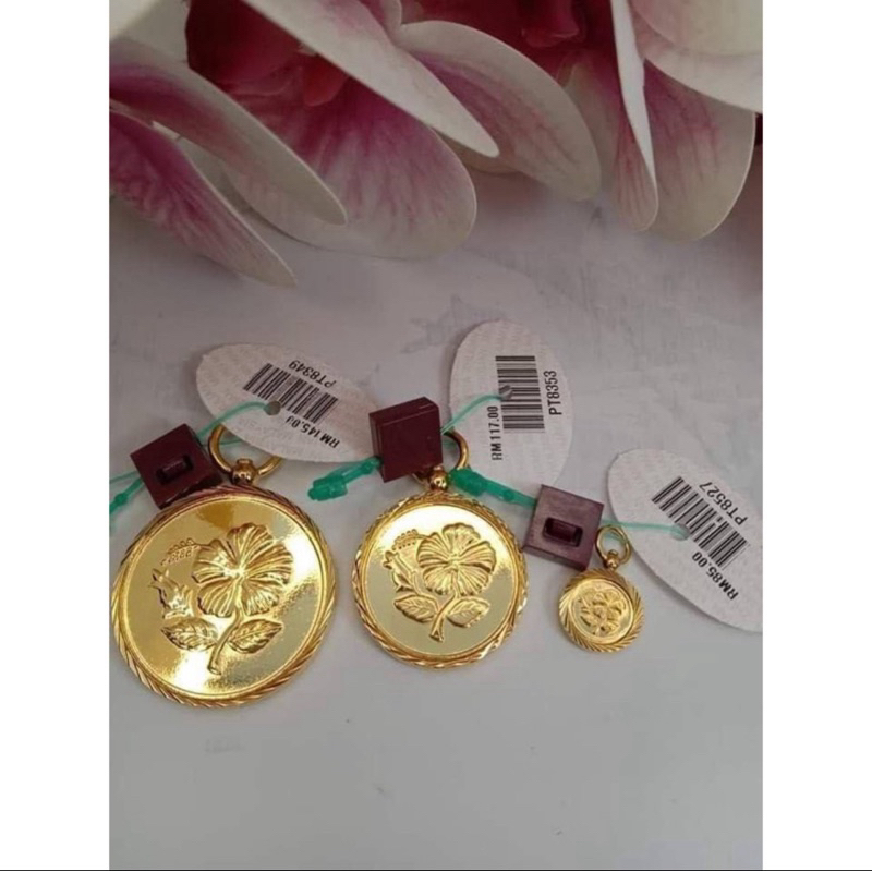 ORIGINAL ZHULIAN LOKET DUIT SYILING BUAH RANTAI DUIT SYILING LOKET ...