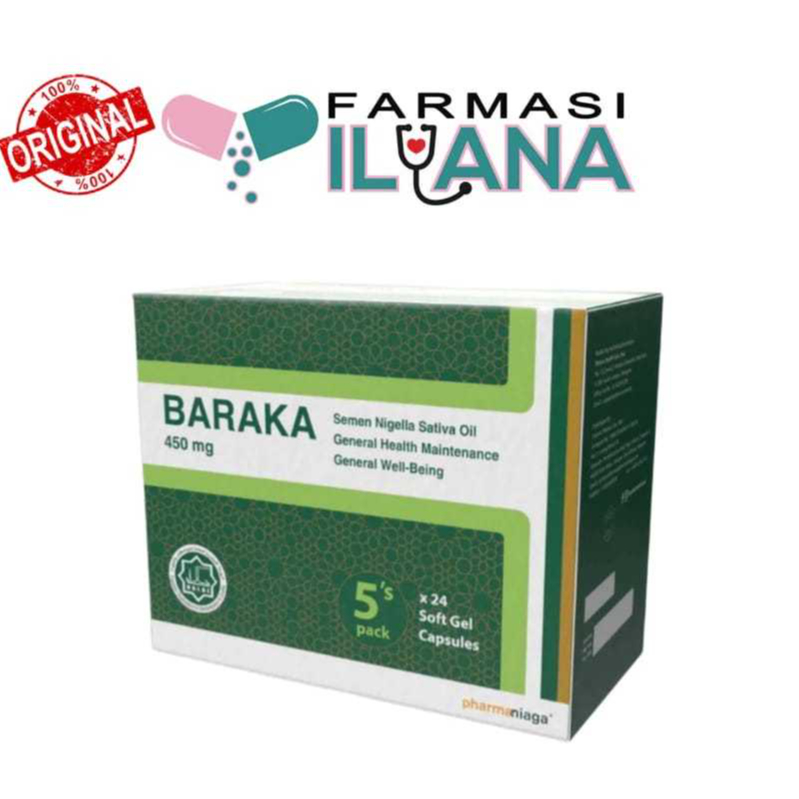 Baraka Habbatus Sauda Soft Gel Black Seed Capsule Makanan Sunnah ...