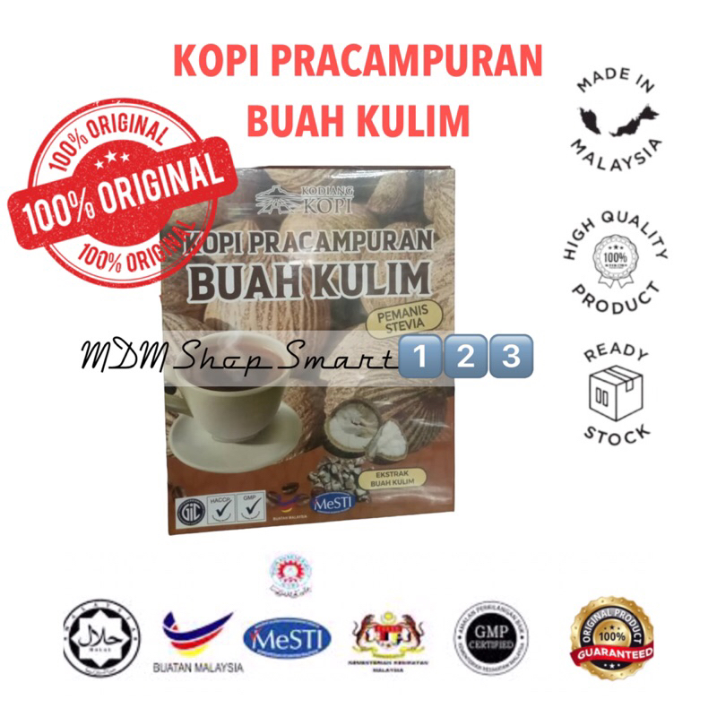 KOPI PRACAMPURAN BUAH KULIM 15s x 20g 💯% ORIGINAL | Shopee Malaysia