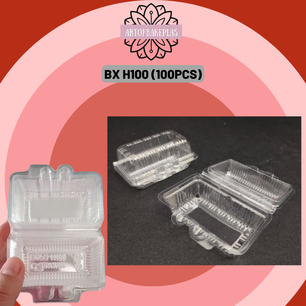 OPS H100 H200 Kuih Container (100pcs±) Small Container / Sushi ...