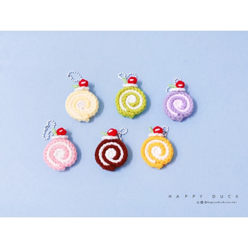 瑞士卷 Swiss Roll | 100% Handmade Crochet & Amigurumi 手工钩针娃娃 [DIY ART ...
