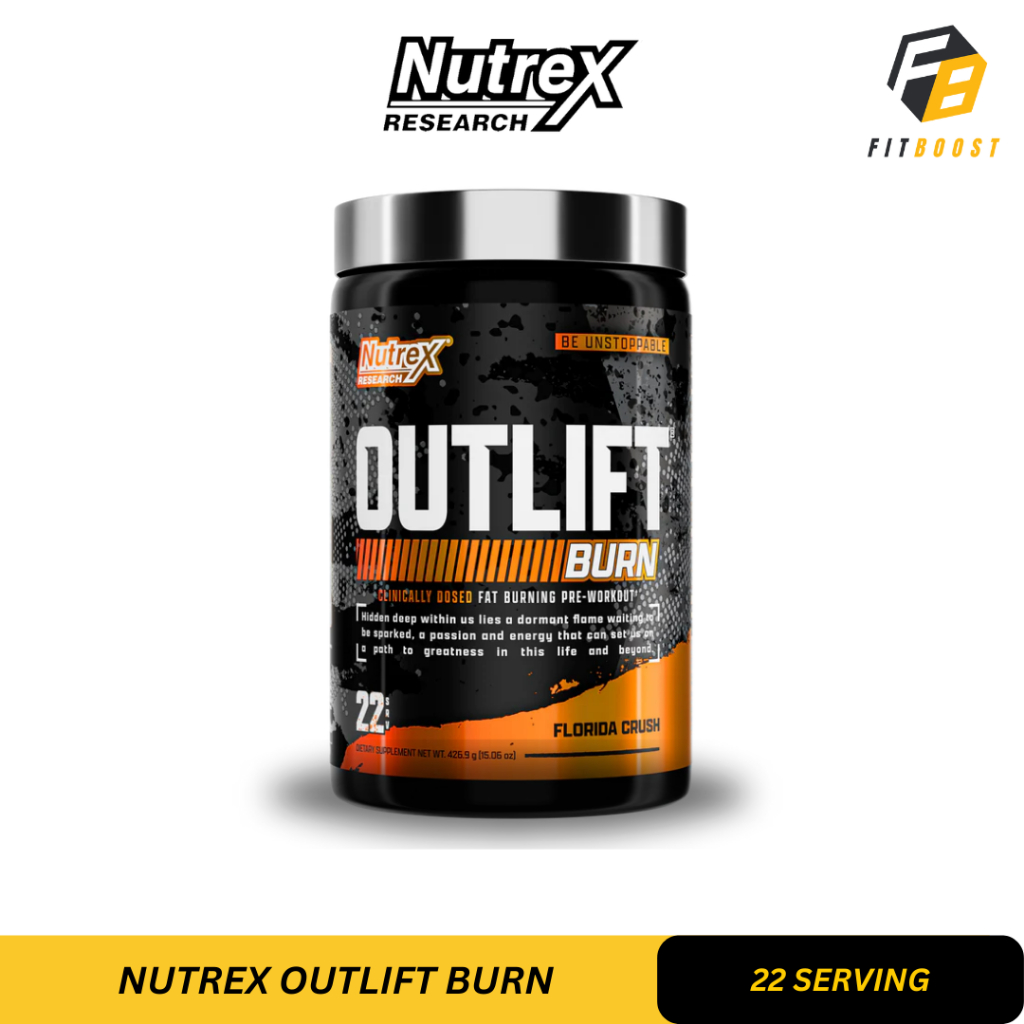 Nutrex Research, Outlift Burn, Intense Pre Workout and Fat Burn 22 ...