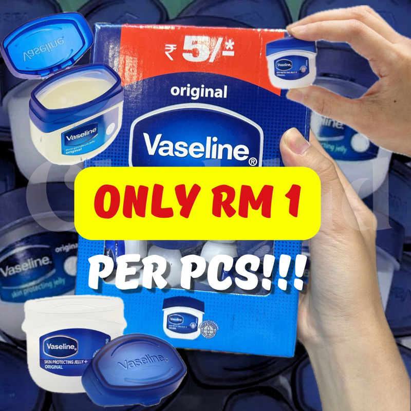 CARTON DEAL Vaseline 5.5g 48Pcs / Box | Shopee Malaysia