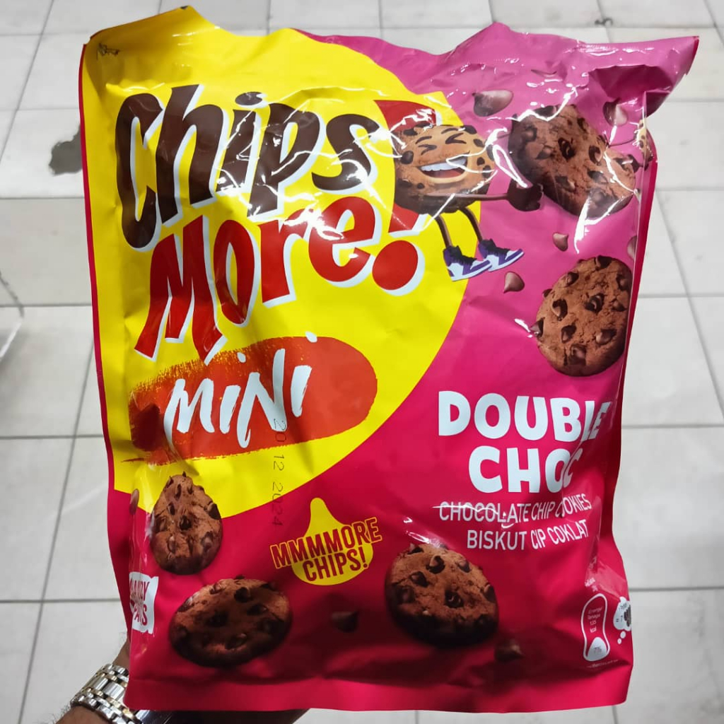 Chipsmore Mini Biskut Chip Coklat Double Choc 8 Handy Pack (8 pack x ...