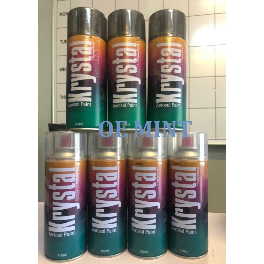 Krystal Aerosol Spray Paint 400ml [ Ready Stock ] (OE MINT) | Shopee ...