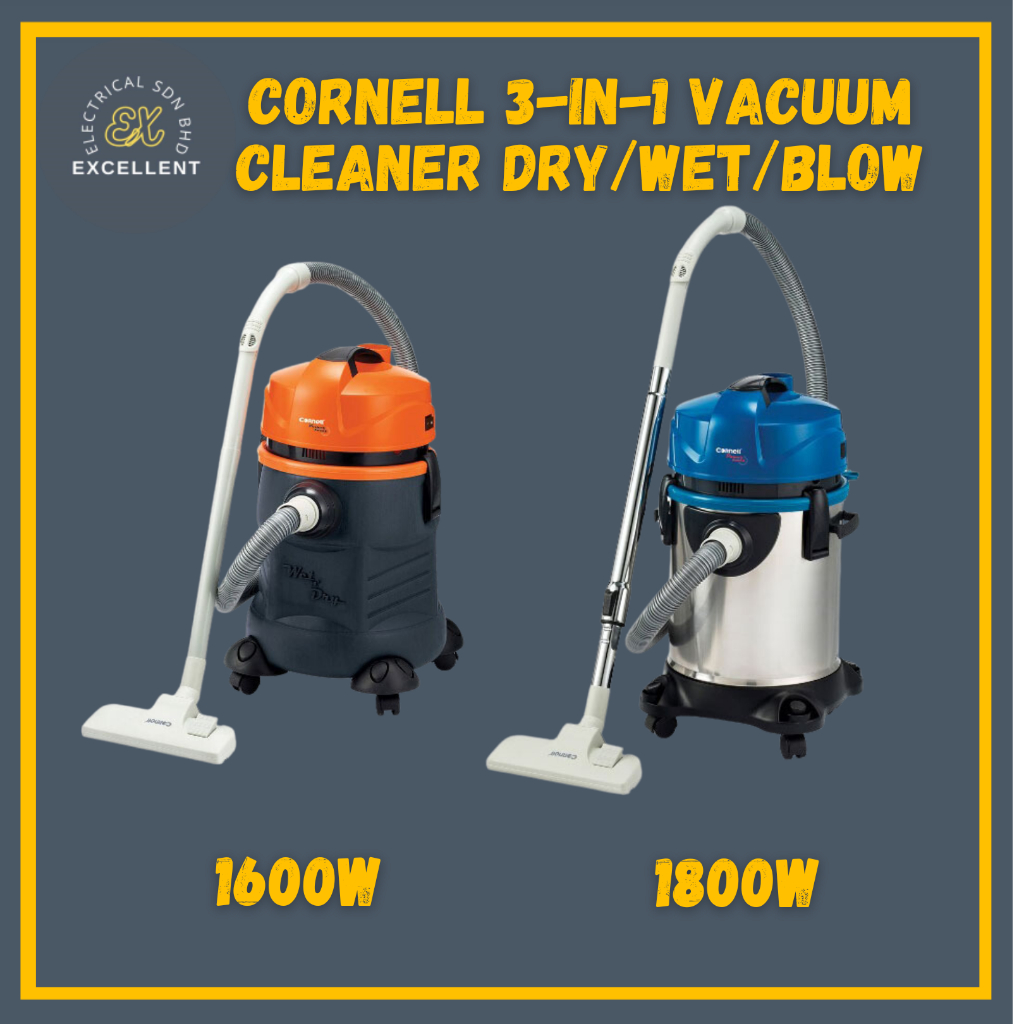 Cornell 3-In-1 Vacuum Cleaner CVC-WD601P | Shopee Malaysia