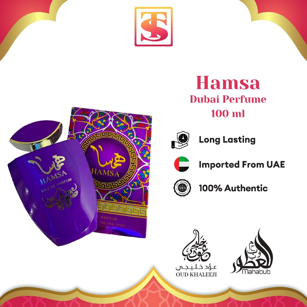 Dubai Perfume - HAMSA - Woman Perfume - 100% Original from Dubai by Mahbub Perfume Eau de Parfum ...