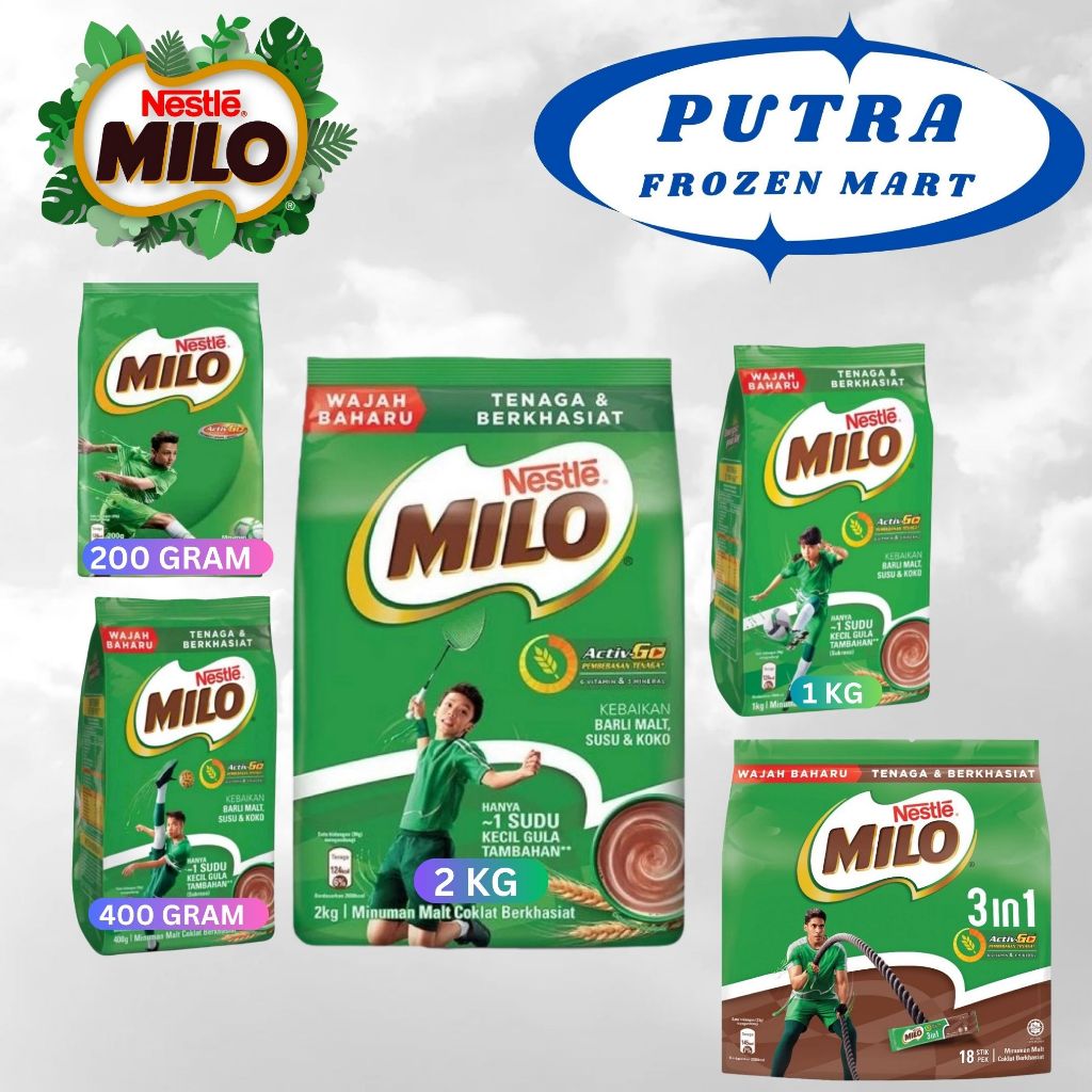 (FREE SHIPPING) MILO MINUMAN MALT COKLAT BERKHASIAT | Shopee Malaysia