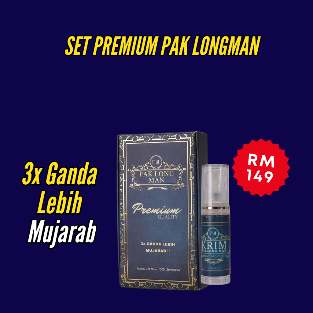 Premium Paklong Man 3x Ganda Jamu Terbaik HQ Pos | Shopee Malaysia