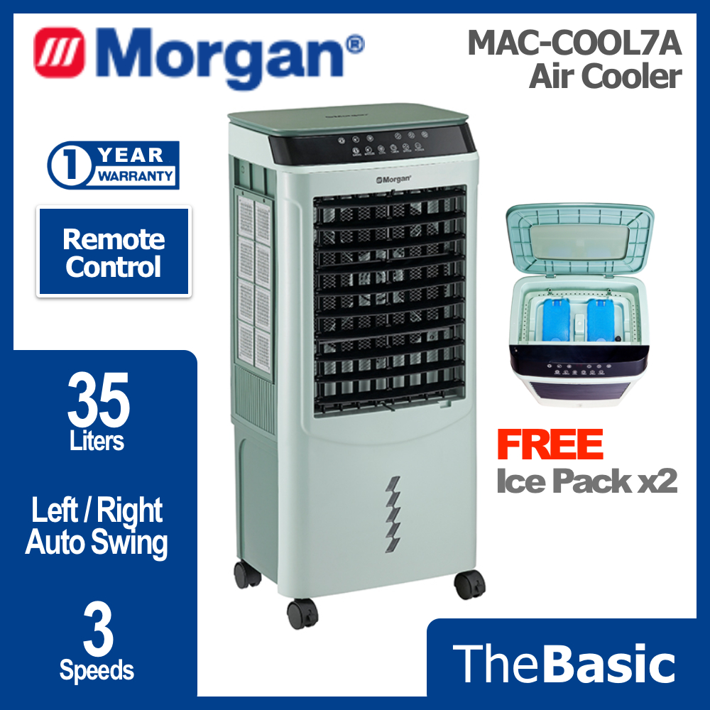 MORGAN 35L Air Cooler with Remote Control Penyejuk Udara ( MAC-COOL7A ...