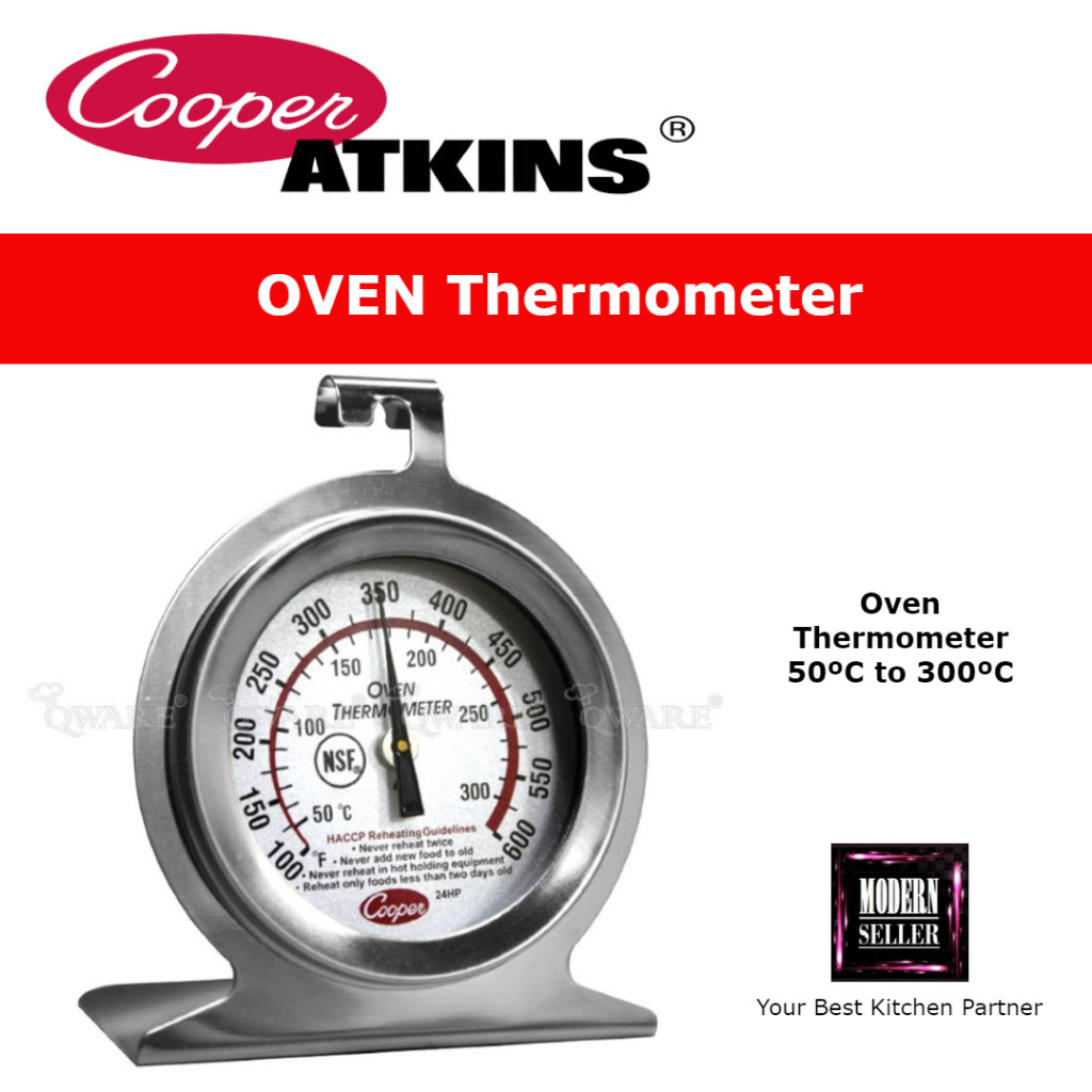 COOPER ATKINS 24HP HACCP DIAL OVEN THERMOMETER (50'C/300'C)/ BEL0022 ...