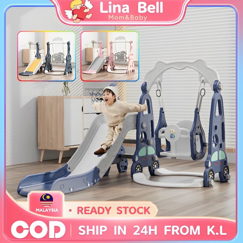Children's slide foldable children's playground slide indoor and ...