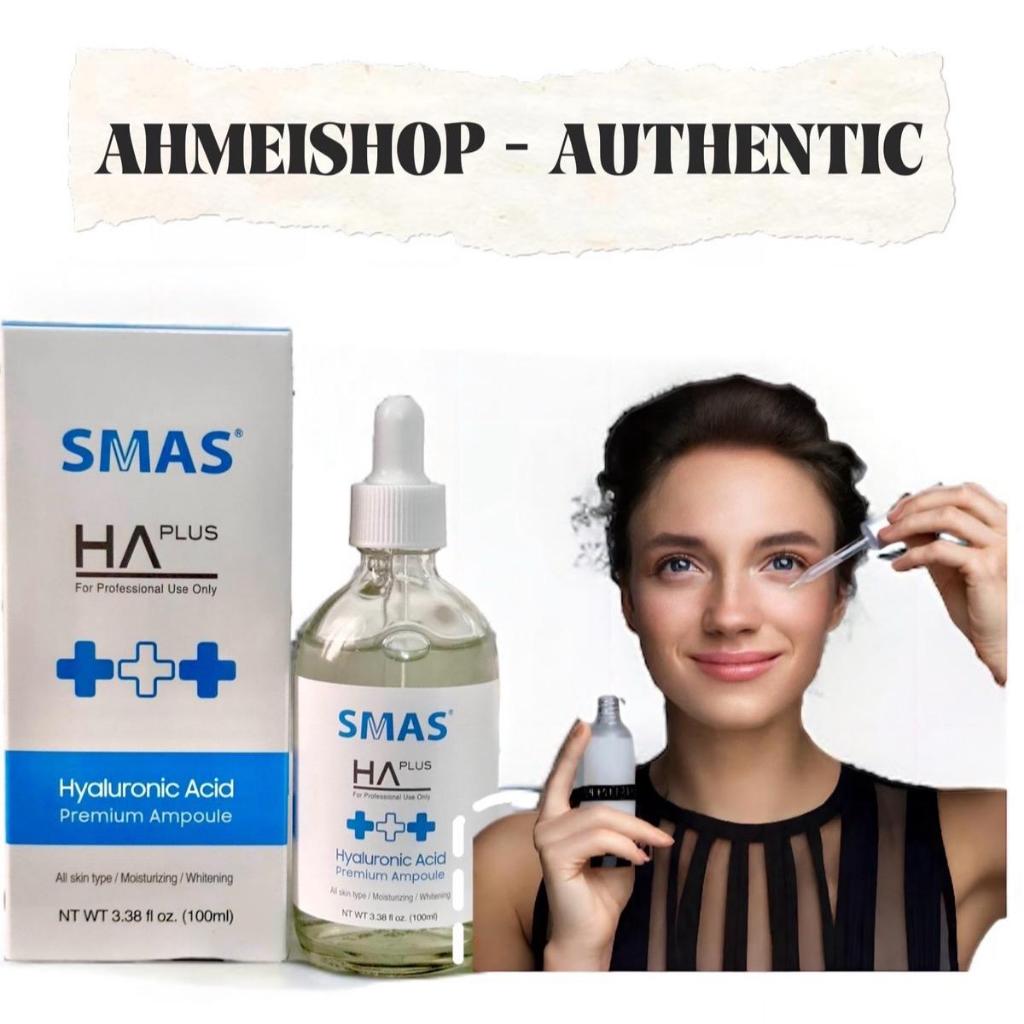 Smas Ha Plus Hyaluronic Acid Premium Ampoule Serum 100ml | Shopee Malaysia