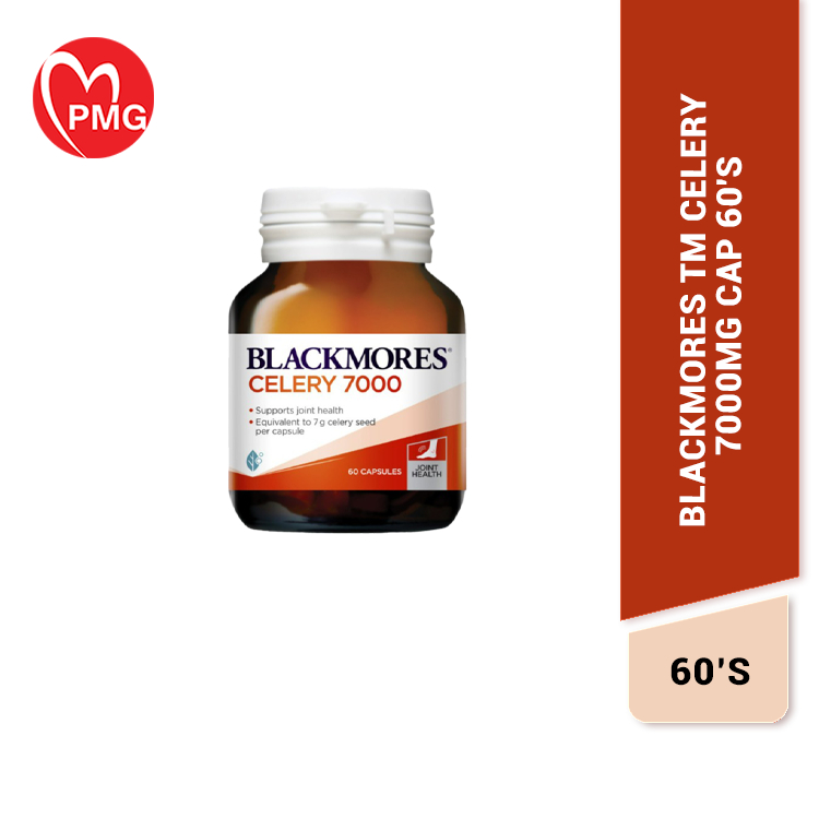[PMG PHARMACY] Blackmores TM Celery 7000mg Cap 60's | Shopee Malaysia