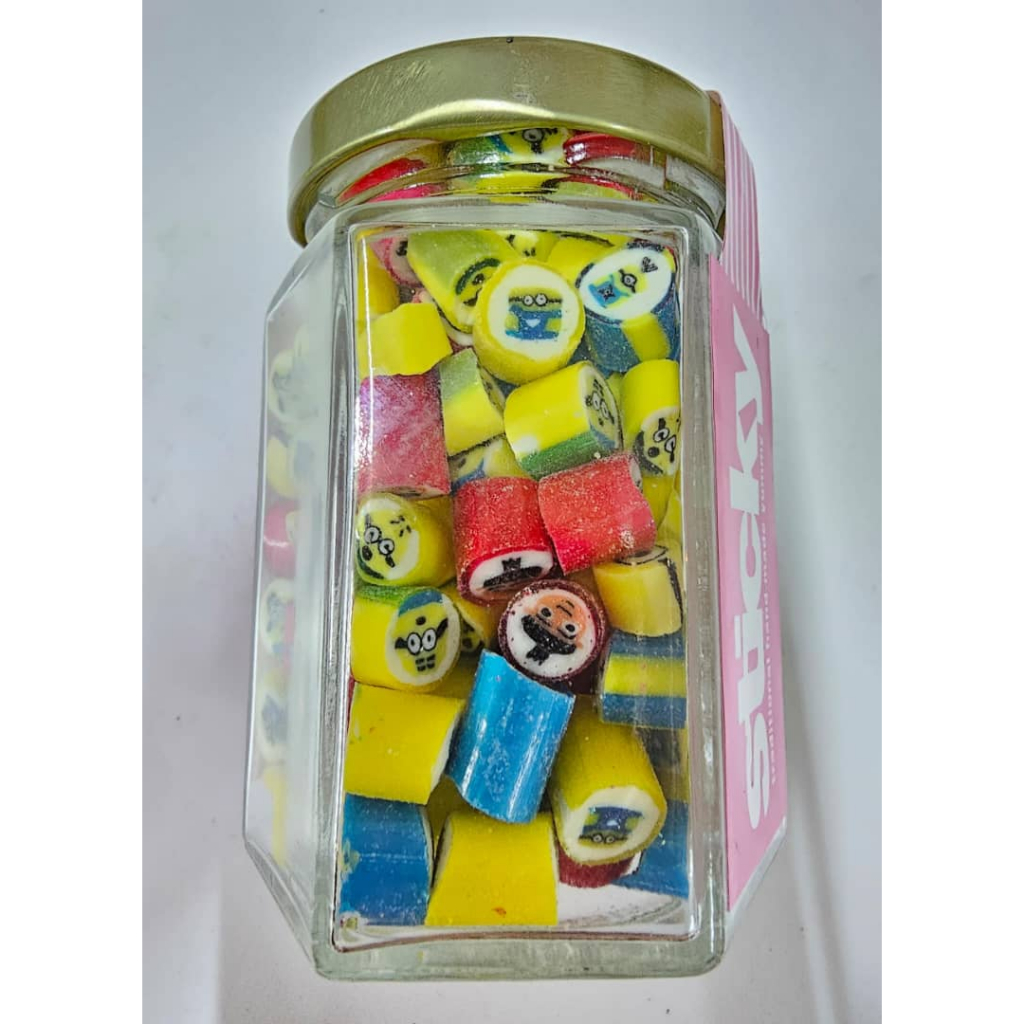 (FG 🎁) Sticky Candy Mix Rock 120gm Gula-Gula Viral Handmade Candy Snack ...
