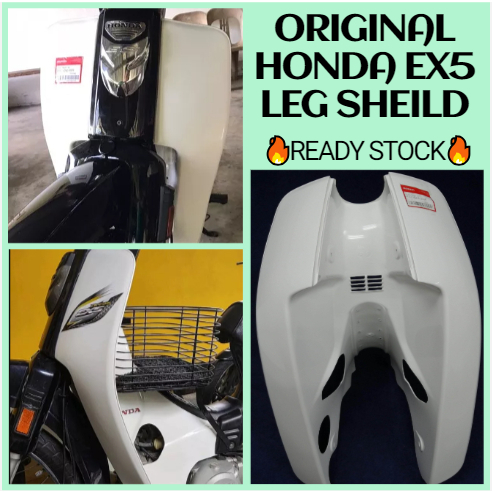 EX5 LEG SHIELDS 64301-GN5-000N / 64301-GN5-000W 100% HONDA ORIGINAL 🔥 ...