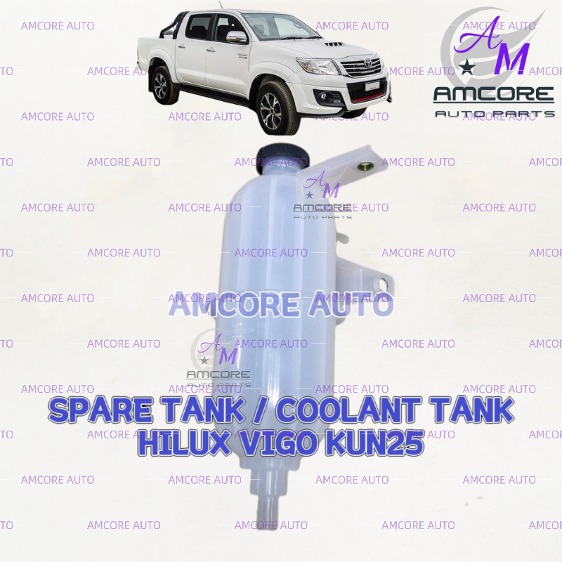 TOYOTA HILUX VIGO KUN25 KUN26 - RADIATOR SPARE TANK / COOLANT TANK ...