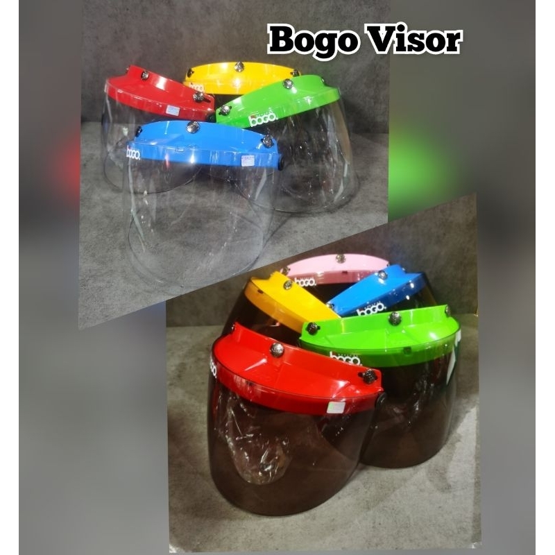 [ ORIGINAL ] BOGO VISOR CAP WARN CLEAR SMOKE MHR SGV MS88 | Shopee Malaysia