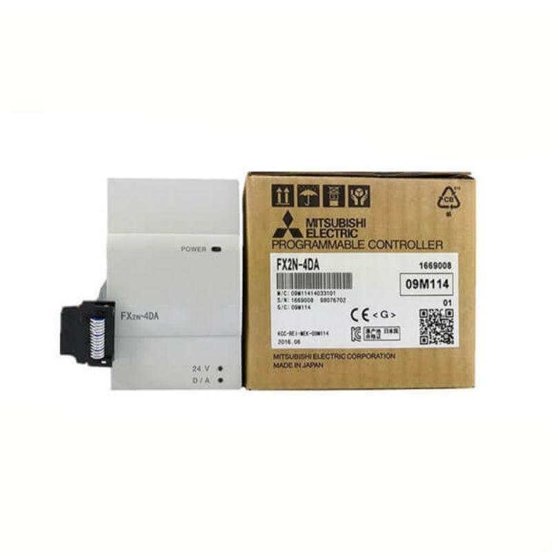 FX2N 4DA PLC MITSUBISHI ANALOG OUTPUT MODULE | Shopee Malaysia