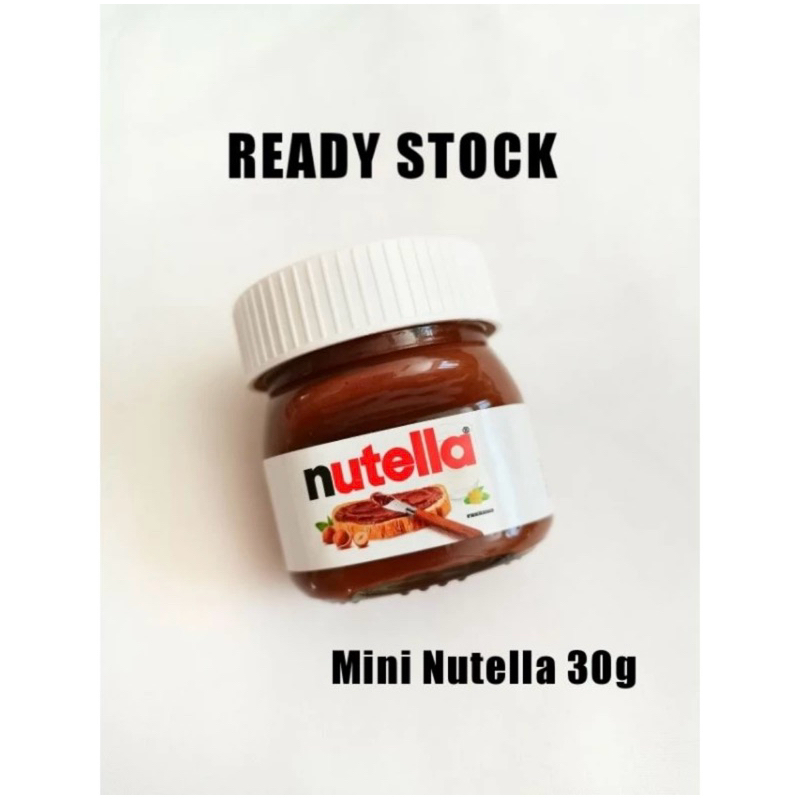Mini Nutella Jar 30g | Shopee Malaysia