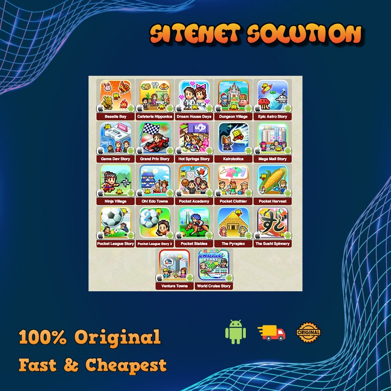 Kairosoft 43 in 1 Games Collection [Android][Lifetime] | Shopee Malaysia