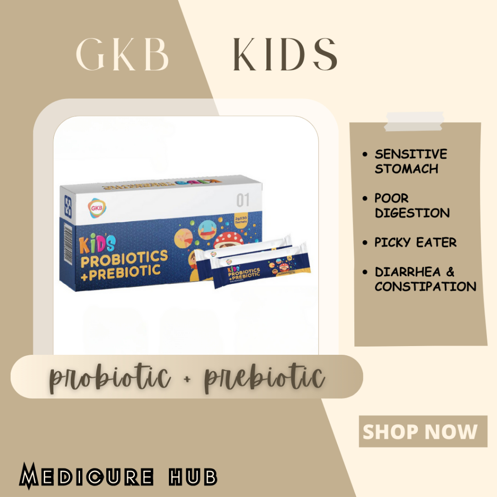 GKB KIDS PROBIOTICS + PREBIOTIC | PROBIOTIK PREBIOTIK KANAK² | CIRIT ...