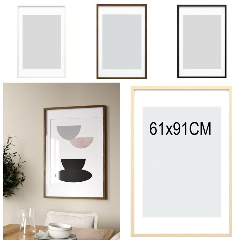 IKEA RODALM Wall Frame 61x91 cm Bingkai Gambar Frame Gambar | Shopee ...