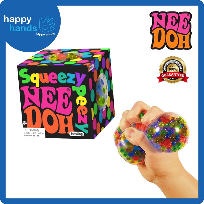 NeeDoh Squeezy Peezy Squishy Fidget Toy Stress relieve Calming ...