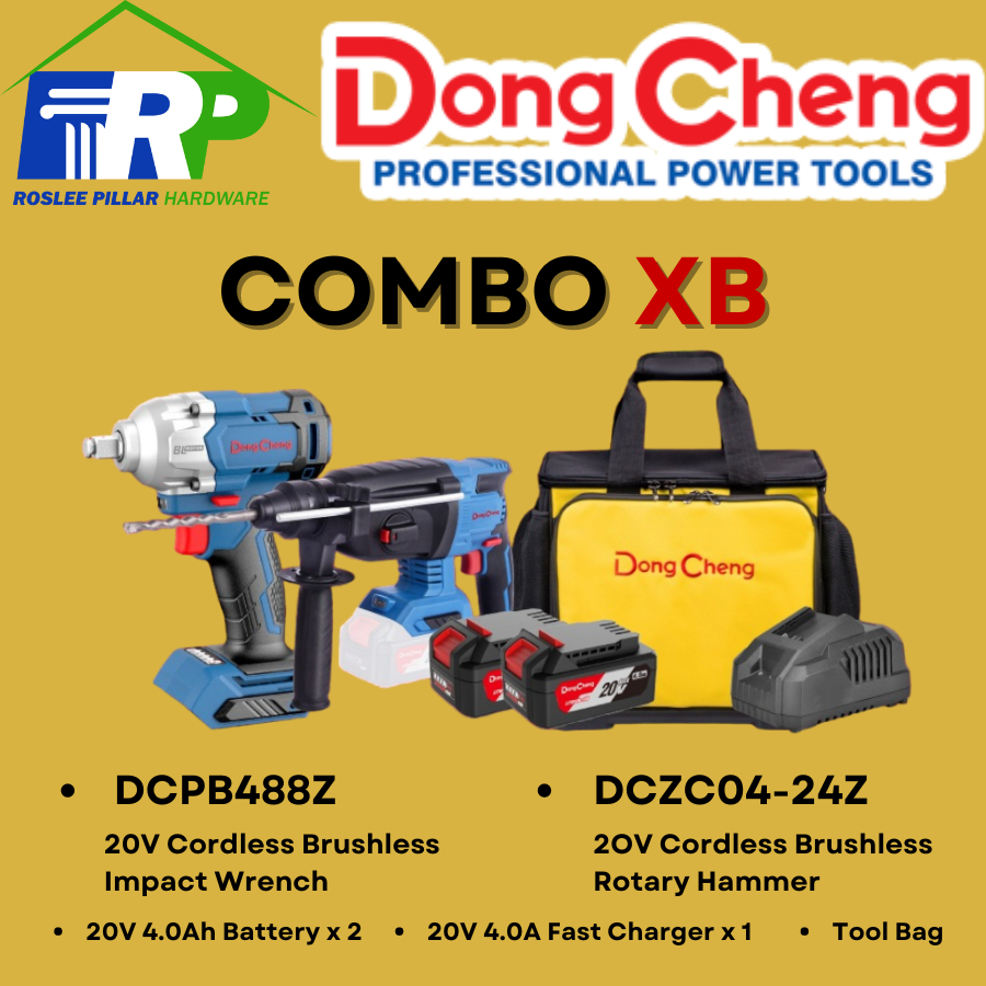 RPH DongCheng Combo XB - DCZC04-24 Cordless Brushless Rotary Hammer ...