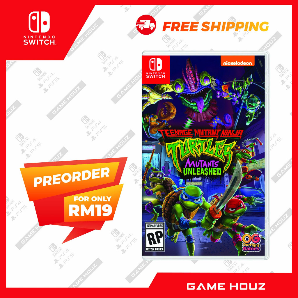 PRE ORDER (Nintendo Switch) Teenage Mutants Ninja Turtles : Mutants ...