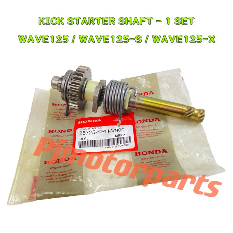 HONDA WAVE125 / WAVE125-S / WAVE125-X / ULTIMO ( 1 SET ) KICK STARTER ...