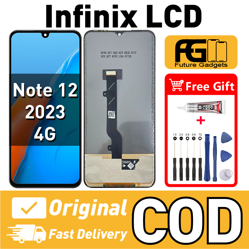 LCD INFINIX Note 12 2023 4G Compatible For ORIGINAL LCD Skrin Touch ...