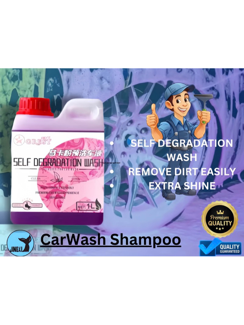 JingXi Macaroon Self Degradation Carwash Shampoo | Shopee Malaysia