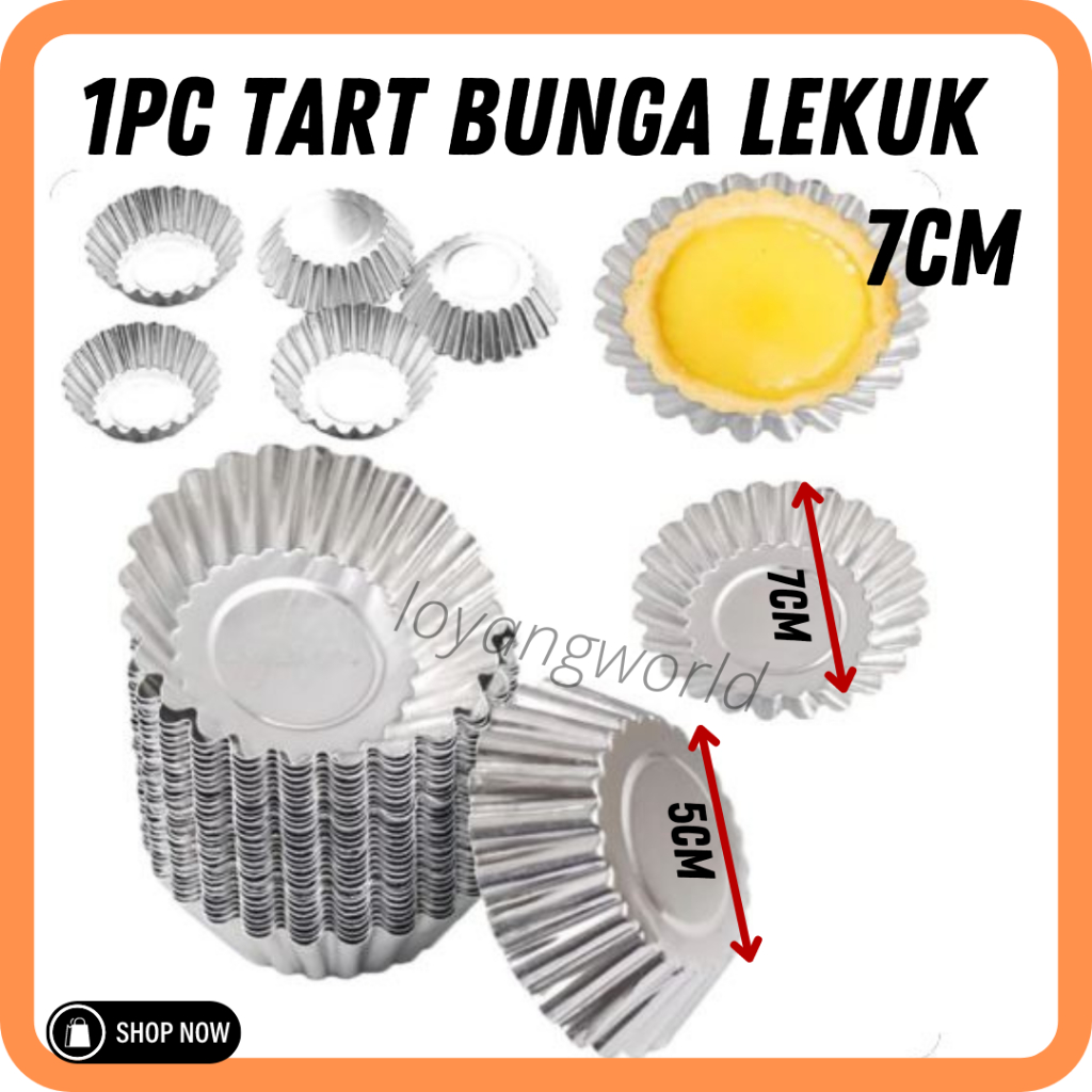 Acuan Cheese Tart Egg Tart Aluminium Tart Mould Acuan Tart Cheese Tart ...