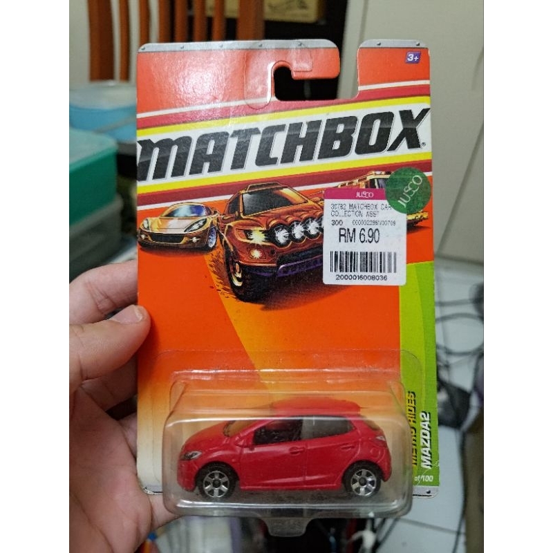 Matchbox Mazda 2 Red | Shopee Malaysia