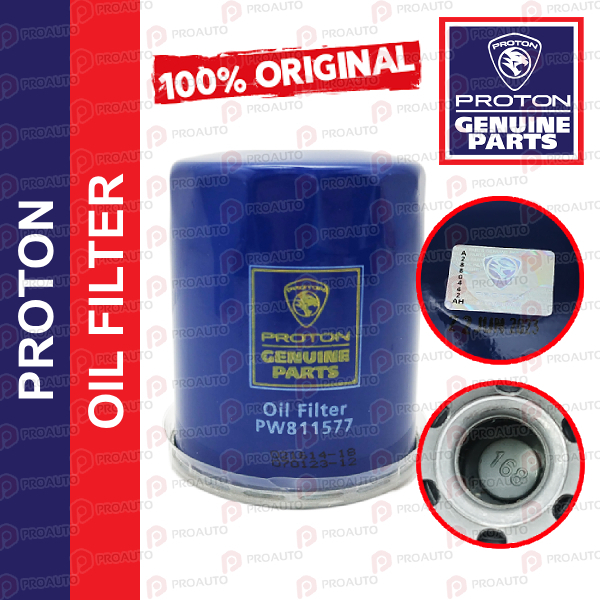 ORIGINAL OIL FILTER PROTON BLUE PW811577 | Shopee Malaysia