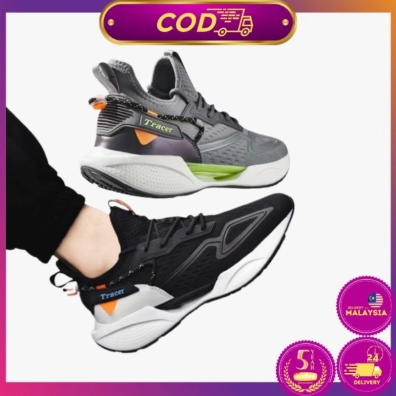 Kasut sport lelaki kasut sukan kasual kasut jalan kasut sukan murah ...
