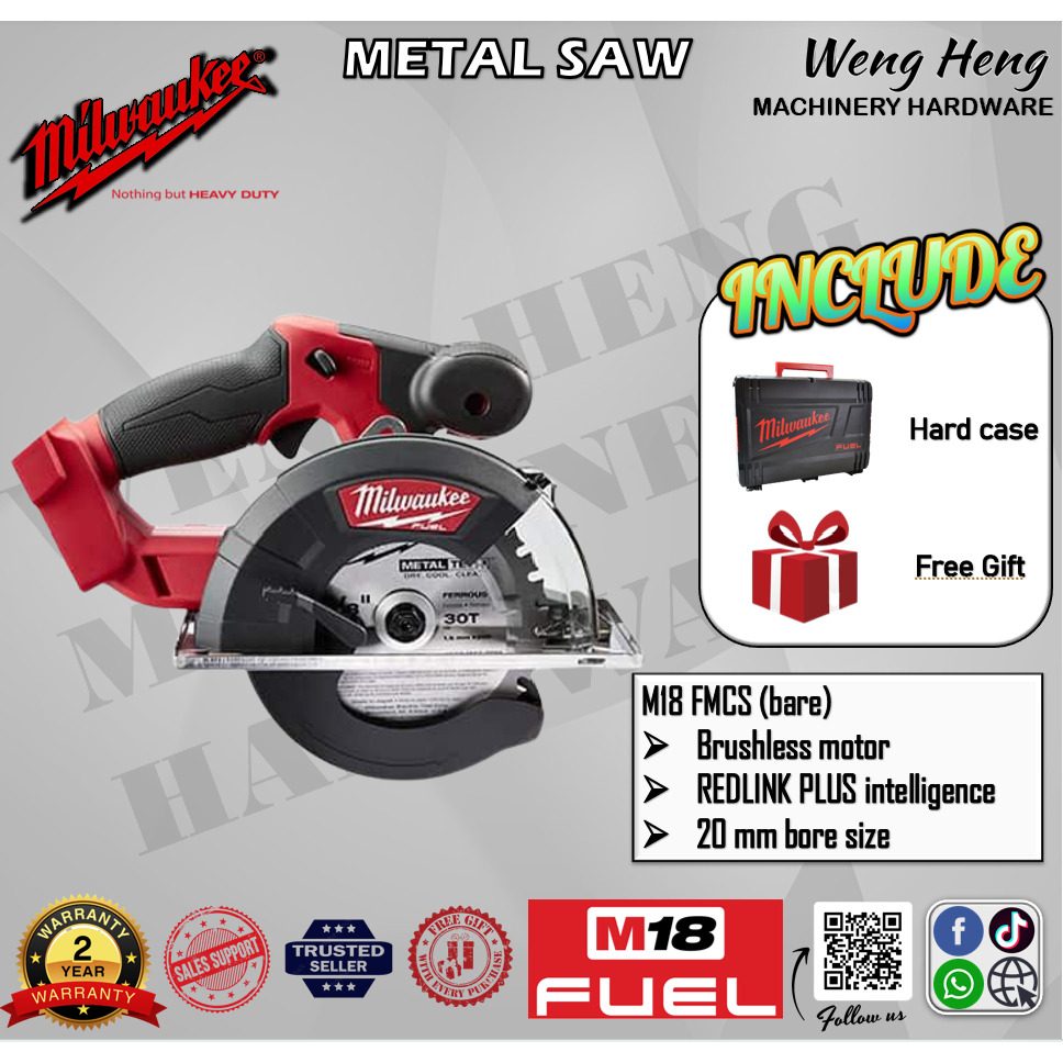 MILWAUKEE M18 FUEL™ Metal Saw - MODEL M18 FMCS | Shopee Malaysia