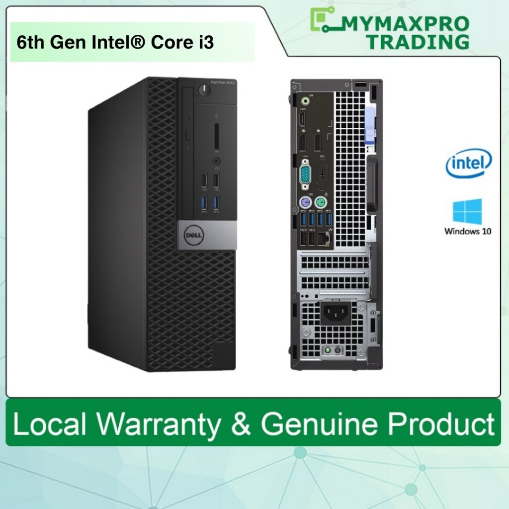 PC i3/i5/i7 Dell Optiplex 5040 SFF (6th Gen) / 8GB RAM / 240GB SSD ...