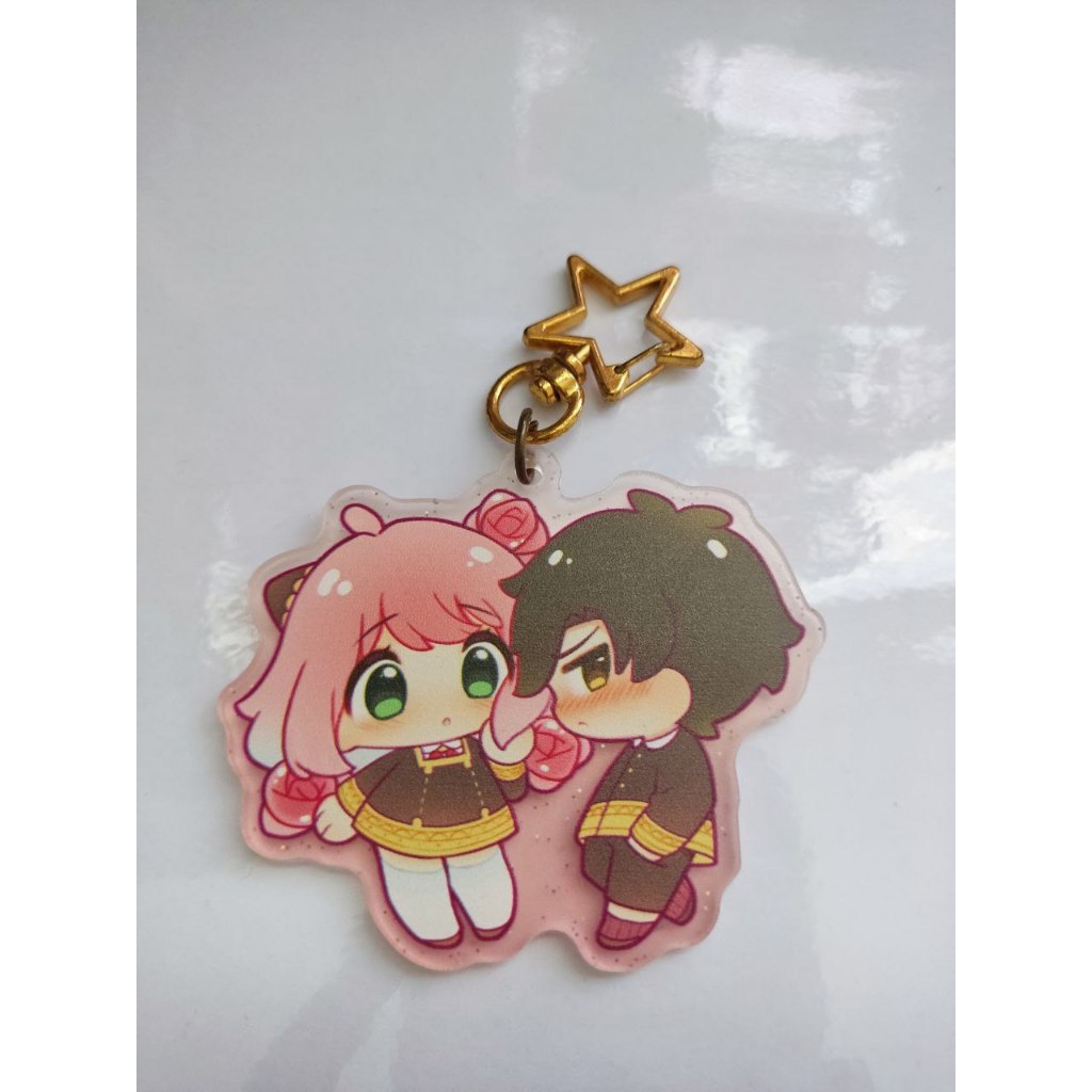 Anime SPY X FAMILY keychain Anya Forger Loid forger Spy x family ...
