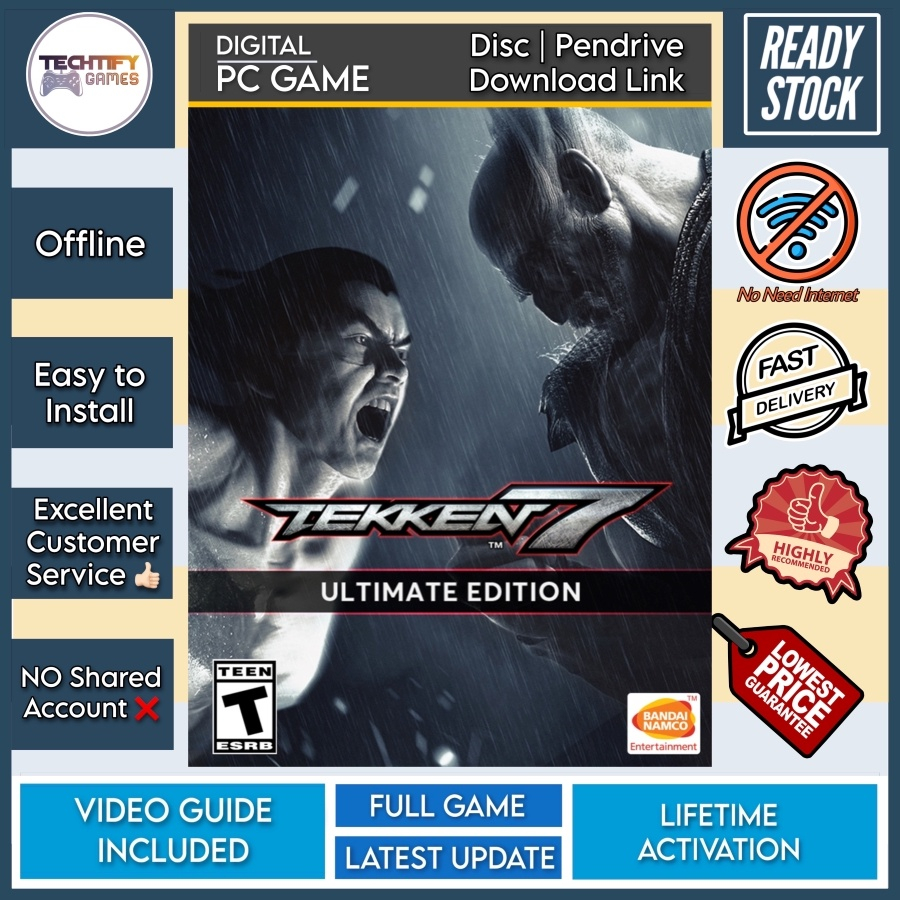 [PC Game] TEKKEN 7 Ultimate Edition (v5.10 + All DLCs) - Offline [Disc ...