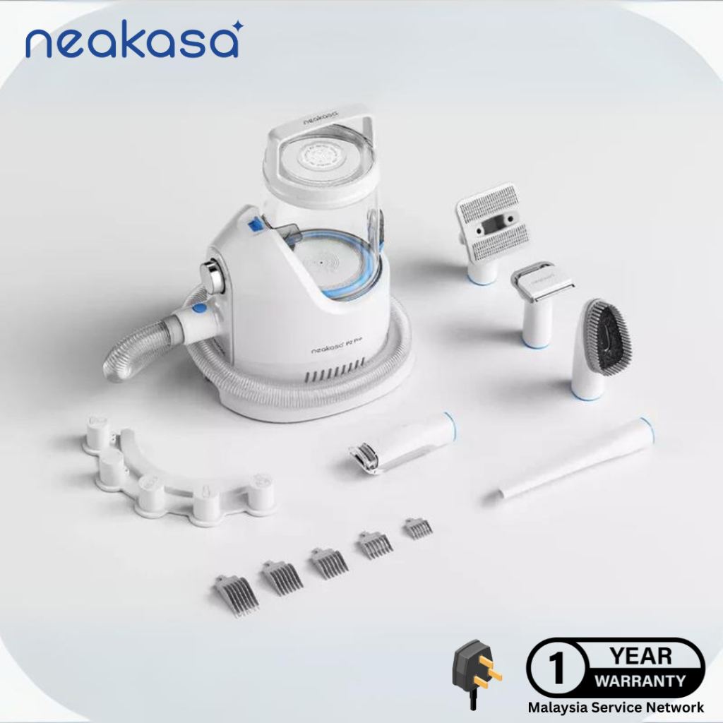 Neakasa P2 Pro 5 In 1 Pet Grooming Kit with Vacuum | Shopee Malaysia