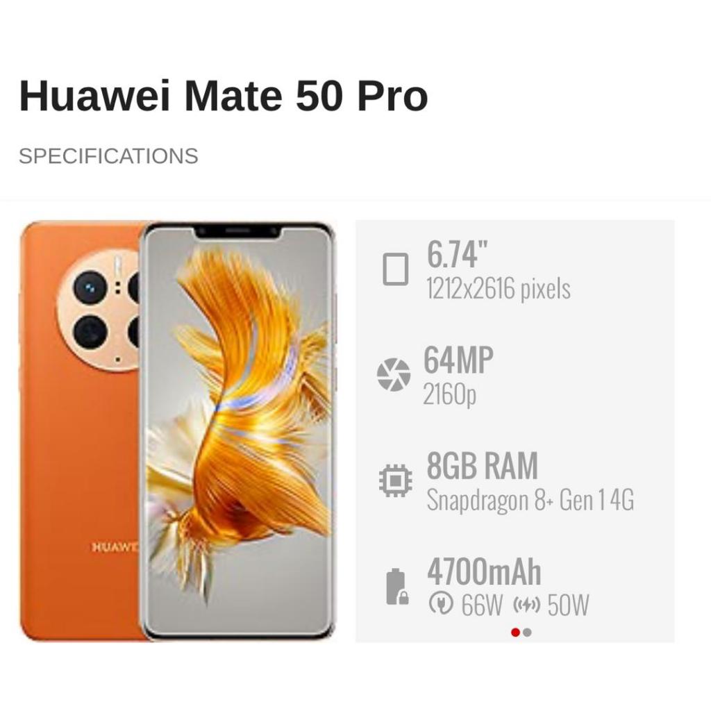 USED HUAWEI MATE 50 PRO [8GB+256GB || 8GB+512GB KUNLUN] - Huawei Malaysia | Shopee Malaysia