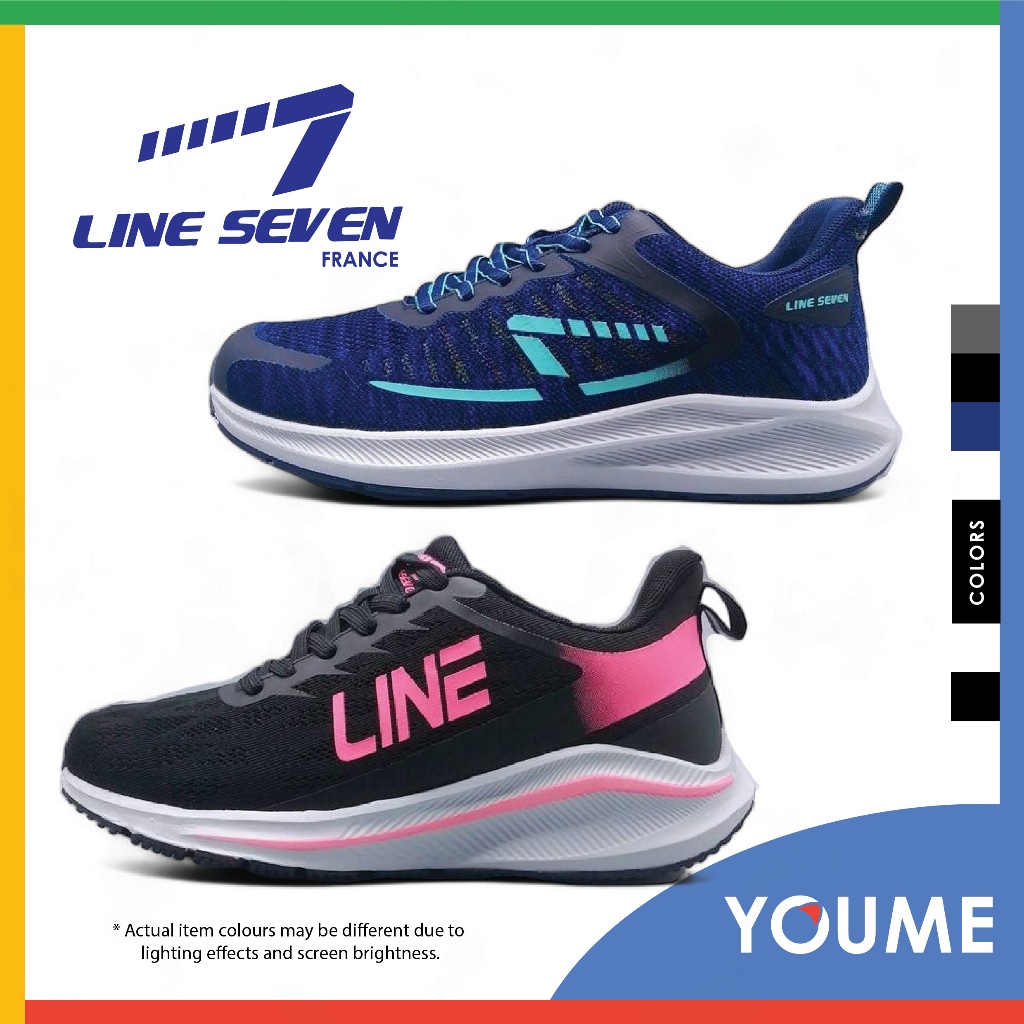 LINE7 7739 7727 Women Jogging Running Outdoor Sports Casual Shoes | Shopee Malaysia