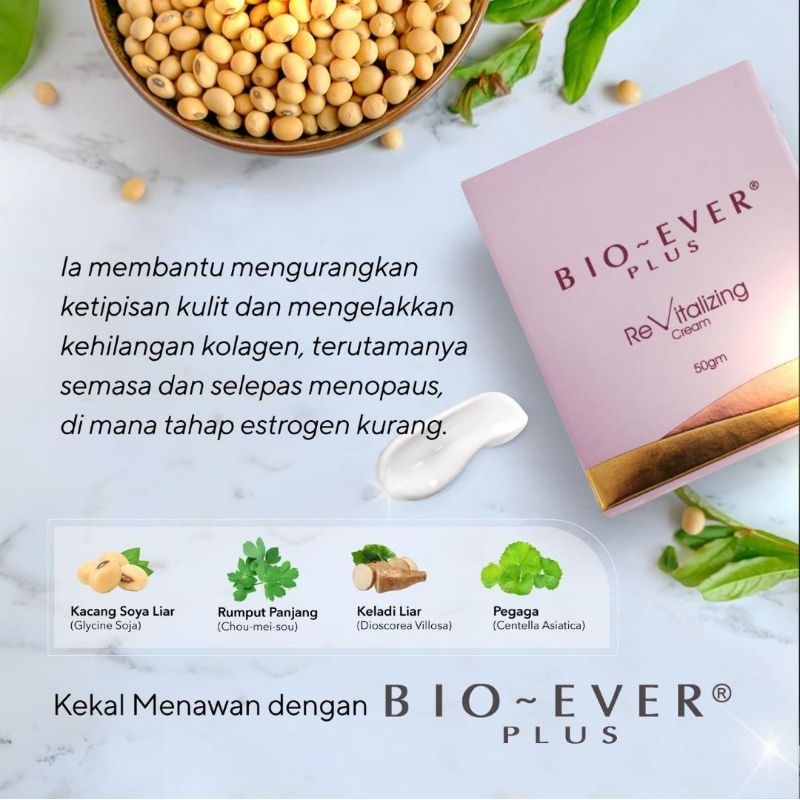 NEW!! BIO EVER PLUS CREAM BAHARU Original (ready stok Botol Besar ...
