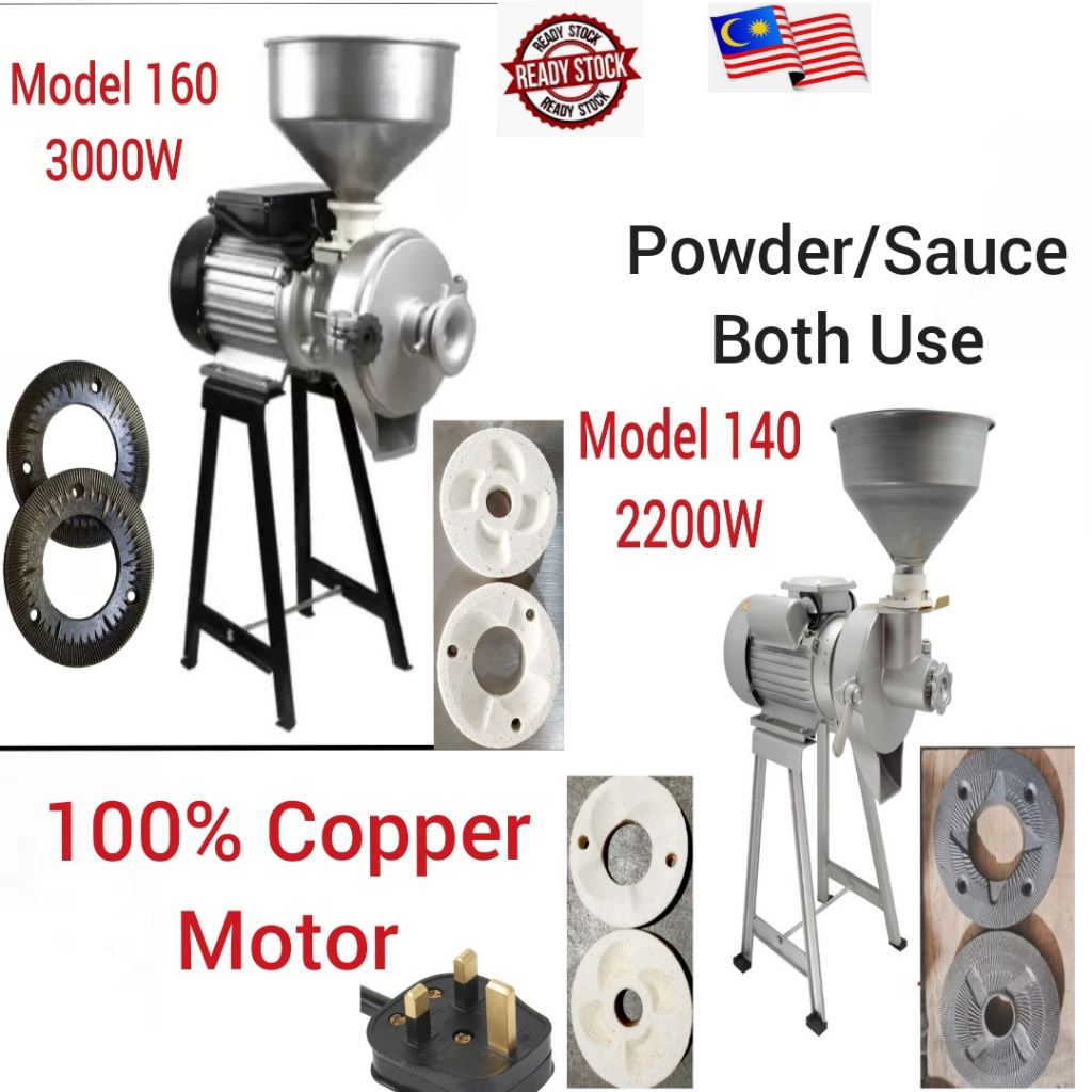Heavy Duty Powder Grinder And Sauce Both Use Rice Crusher Mill Machine ...
