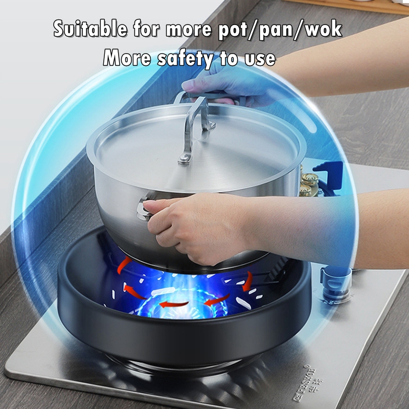 Windproof Iron Gas Stove Bracket Cover Gas Gather Fire Ring 4 / 5 ...