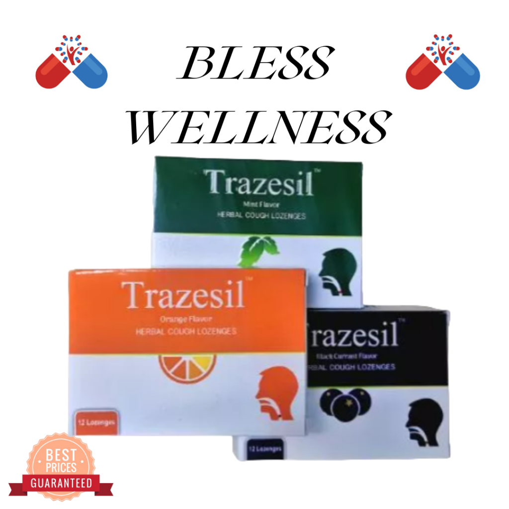 TRAZESIL LOZENGES BLACKCURRANT/MINT/ORANGE | Shopee Malaysia