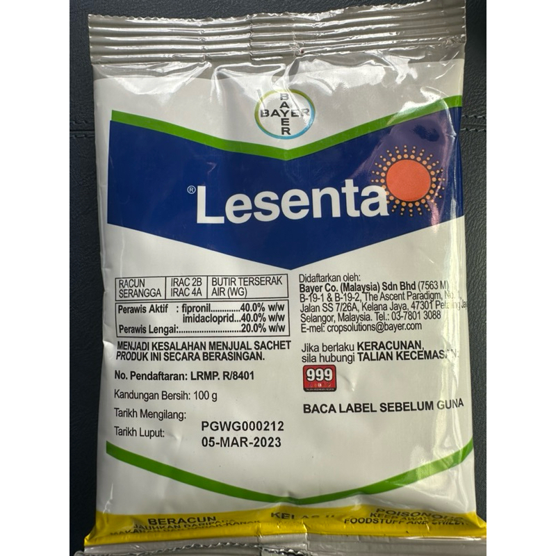 Lesenta Bayer 100gm (original) | Shopee Malaysia